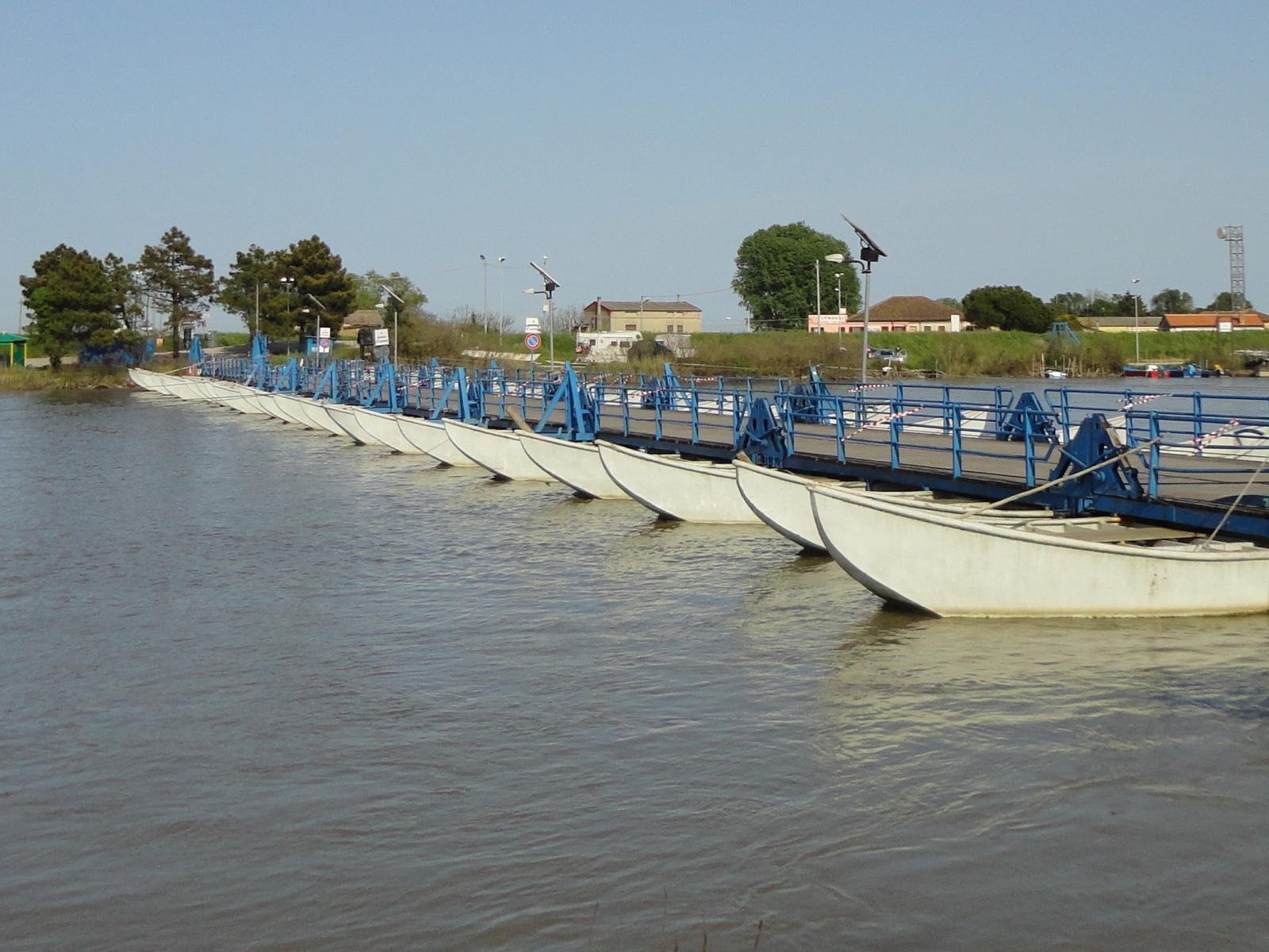 Bridges of boats - Water Museums of Venice